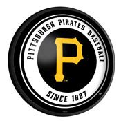 Pittsburgh Pirates Alternate Logo Round Slimline Lighted Wall Sign