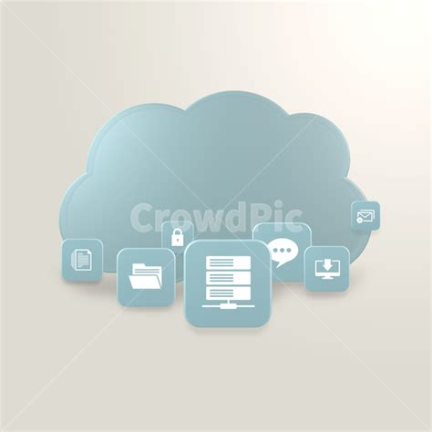 클라우드 클라우드시스템 아이콘 일러스트 인터넷 사진이미지일러스트캘리그라피 Lhg작가