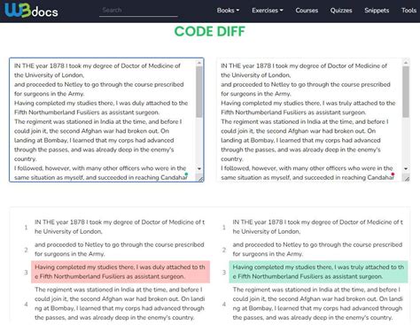 5 online diff checker tools to compare text in two or more files make