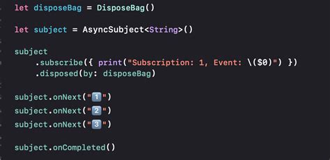 rxswift — part 3 subject allen medium