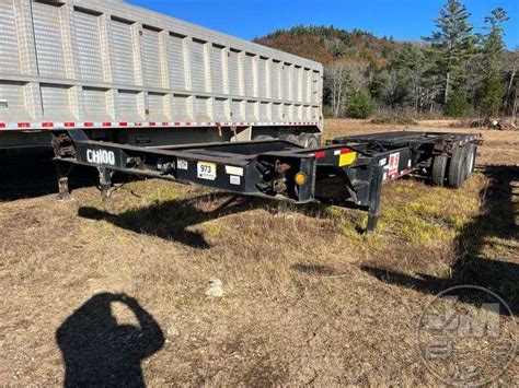 2007 Cheetah Chassis Cheetah Chassis Vin 5ef3gc4067b771815 Combination Container Chassis Jeff