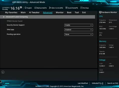 Windows Compatibility Check Enable TPM Secure Boot