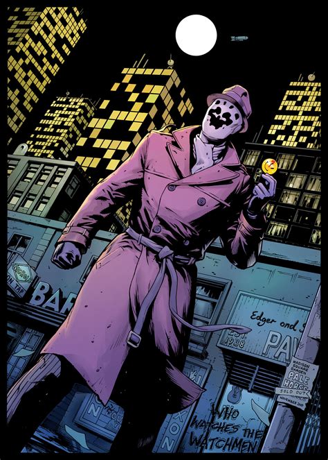 ArtStation - Rorschach from Watchmen