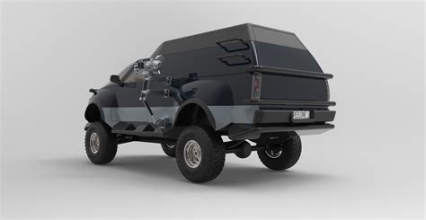 Truck From The Movie Tango And Cash 3d Model Cgtrader