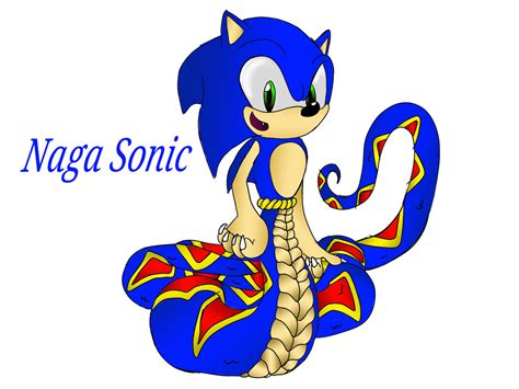 Naga Sonic Drawing By Enderthevorequeen737 On Deviantart