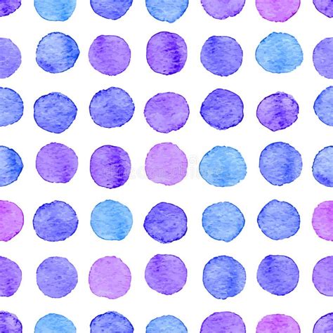 Watercolor Dots Pattern Stock Illustrations 74 697 Watercolor Dots