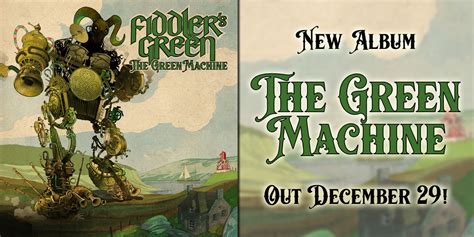 New Album The Green Machine Fiddlers Green Irish Speedfolk En