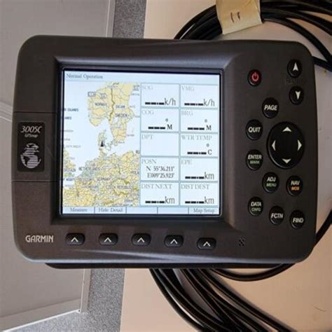 Garmin Gpsmap 3005c Color Chartplotter Radar Screen Network Perfect