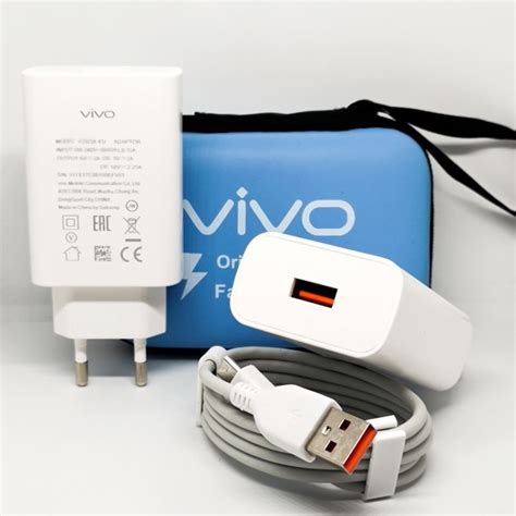 Charger Vivo Original Charger Fast Charging Kabel Micro Tipe C Plus Dompet Shopee Indonesia
