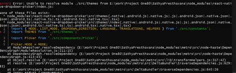 Error None Of These Files Exist · Issue 310 · Hossein Zarereact Native Dropdown Picker · Github
