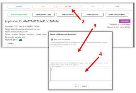 How To Decline Or Hold An Application
