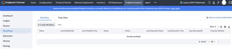 Workflow Manageengine Endpoint Central