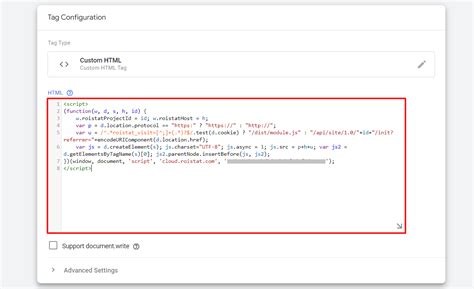 Tracking Code Installation