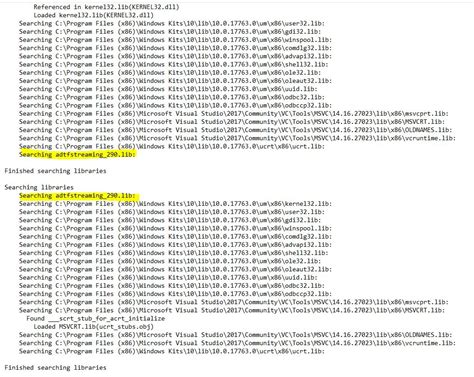 C Linking A Library Fails With LINK On VS Stack Overflow