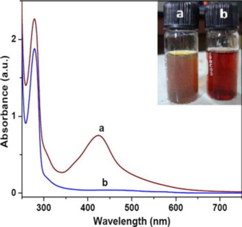 Uvvis Spectra Of A Butea Monosperma Bark Extract Reduced Silver