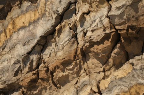 Premium Photo Closeup Of Fault Line With Visible Displacement And