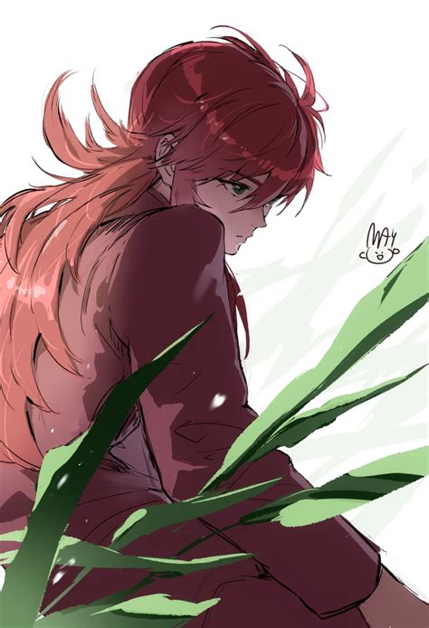 Kurama Yu Yu Hakusho Drawn By Mayo Becky Danbooru