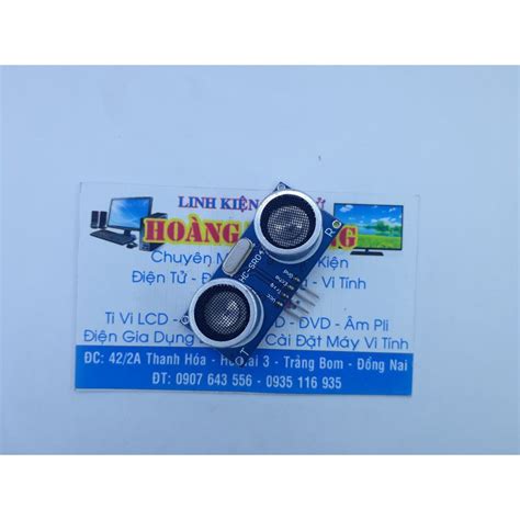 Hc Sr04 Ultrasonic Sensor Module Shopee Singapore