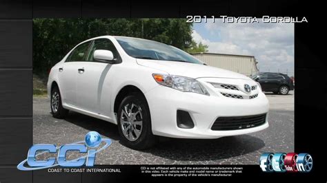 Toyota Corolla 2011 Trim Package Youtube