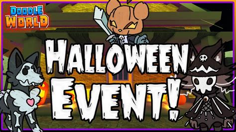Halloween Event Doodle World Roblox 2022 Youtube