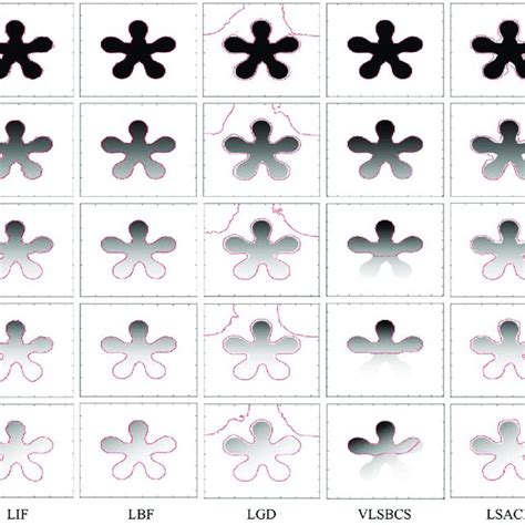 Intensity Inhomogeneous Image Segmentation And Comparison With Download Scientific Diagram