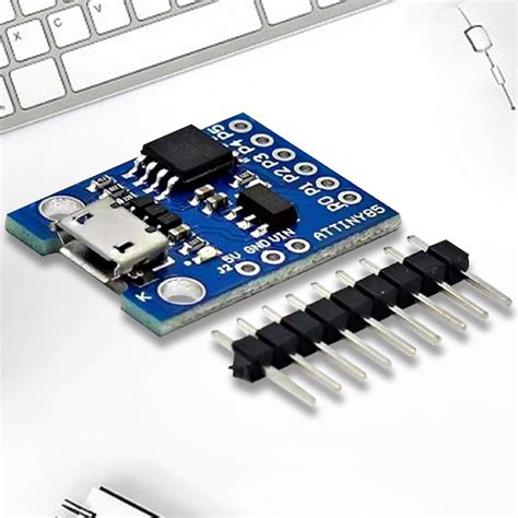 Плата разработки Attiny85 Digispark Kickstarter для Arduino Usb Мини синий купить с