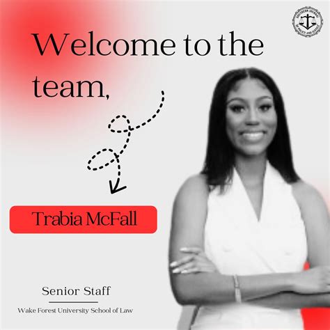Meet Trabia Mcfall 🎉 Trabia Is An Exceptional 2l At Wake Forest University School Of Law And