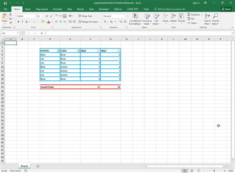 Use Autofilter To Filter Excel Data In Java Asposecells Wordpress Blog