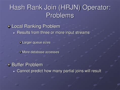 ppt supporting top k join queries in relational databases powerpoint