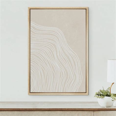 Luna And Luca Homegoods Oak Wood Modernminimal Picture Frame 17x22 In