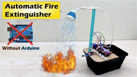 Automatic Fire Extinguisher Without Arduino Inspire Award Project