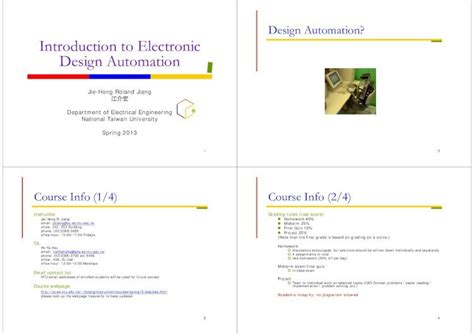 pdf design automation introduction to electronic design automation
