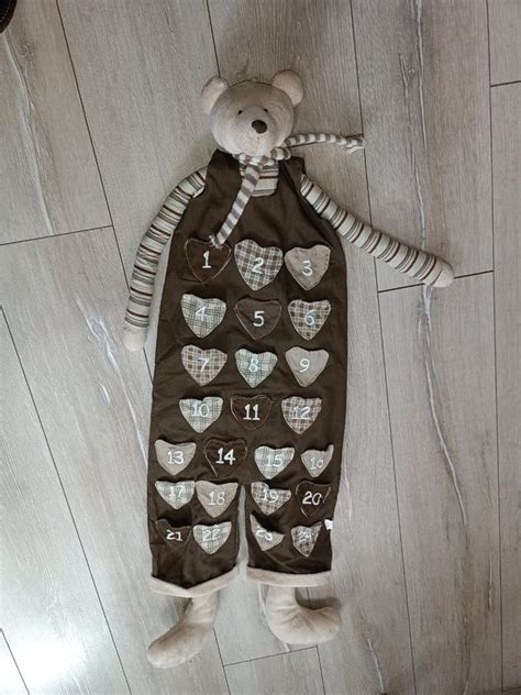 Новогодний адвент календарь тедди декор — цена 275 грн в каталоге Настенный декор Купить