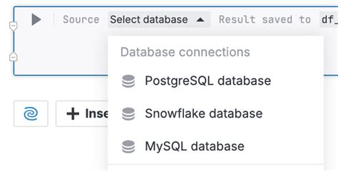 Query Data With Sql Cells Datalore Documentation Query Data With Sql Cells Datalore Documentation