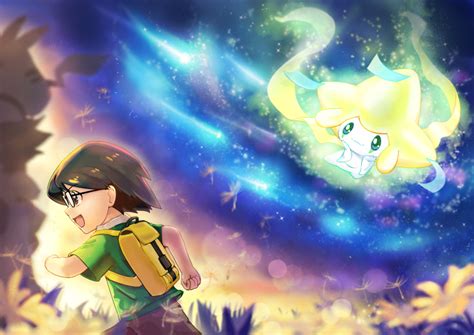 Safebooru 2boys D Ash Ketchum Backpack Bag Bangs Commentary Request