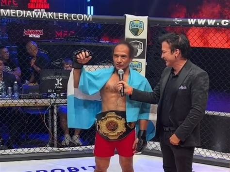 Hondureño Jorcus García Urbina Se Convierte En Campeón Mundial De Mma