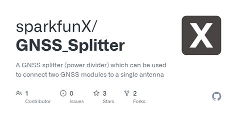 GitHub SparkfunX GNSS Splitter A GNSS Splitter Power Divider Which Can Be Used To Connect