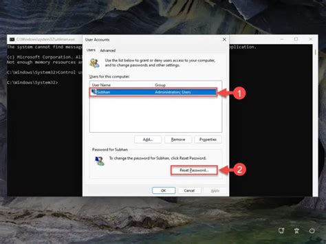 How To Reset Forgotten Windows 11 Local Account Password Without Software
