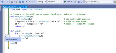 Extract Method Only Works On One Line And Rename Doesnt Work At All