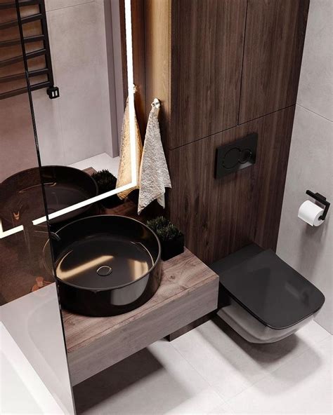 Stylish Round Mirror Bathroom Decor