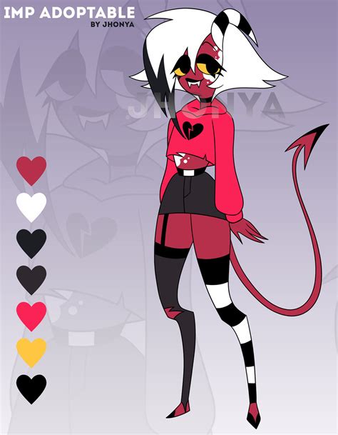 Closed Imp Adoptablehelluva Boss By Jh0nya On Deviantart