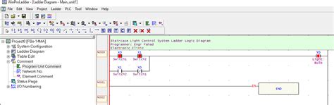 Write A Ladder Logic Program That Will Turn On A Light If A No Push
