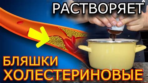 Избавьтесь ОТ ХОЛЕСТЕРИНОВЫХ БЛЯШЕК В СОСУДАХ. Рецепт врач Сталина ...