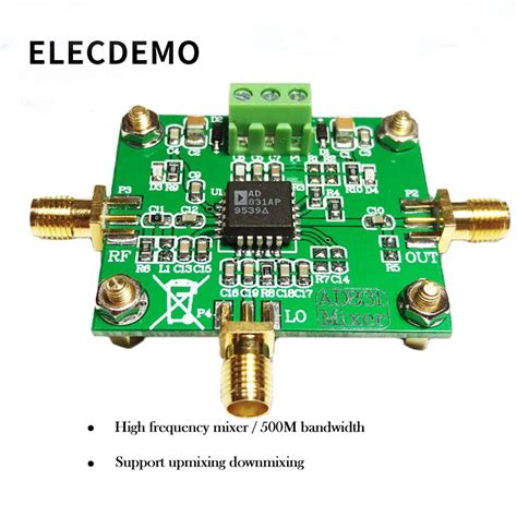 Ad831 Module Low Distortion High Frequency Mixer Active Upmixing Mixing