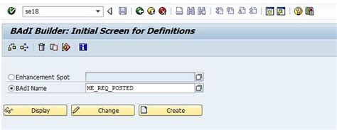 Sap Sample Programs Using Badi For Transaction