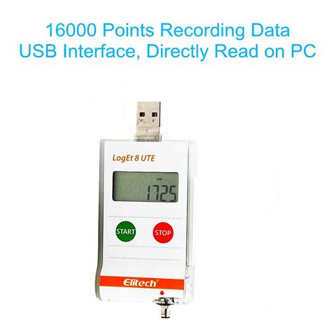 Elitech Ultra Low Temperature Data Logger 3208℉~302℉ Loget 8 Ute