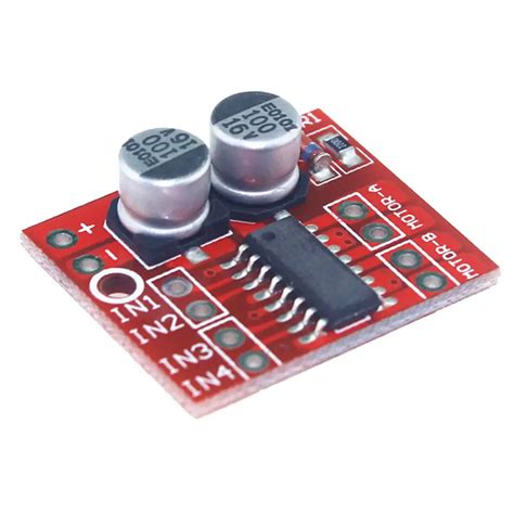 Módulo Puente H Mini L298n 1 5 A Controla 2 Motores Dc O Un Motor A Pasos