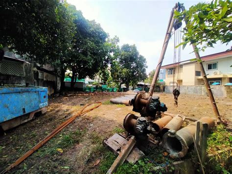 โครงการก่อสร้างบ้านพักอาศัย ประชาราษฏ์ สาย1 ใช้เสาเข็มเจาะ ขนาด 0 35 Cm จำนวน 19 ต้น รับเจาะ