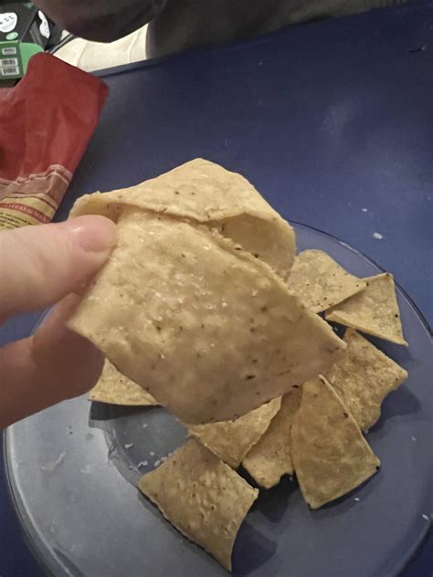 Weirdly Shaped Tortilla Chip R691