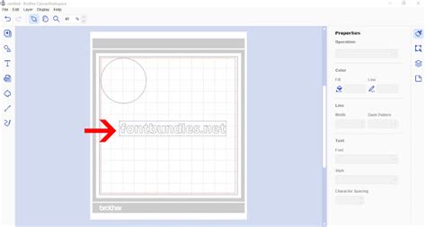 How To Create Curved Text In Brother Scan And Cut Canvas Workspace Design Bundles